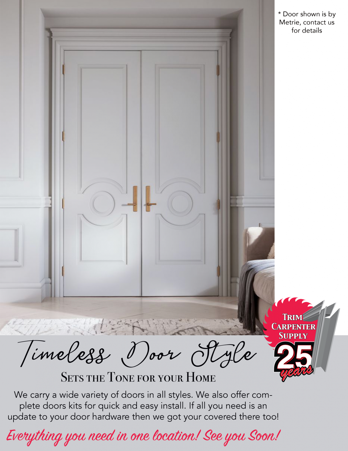 Timeless Door Styles - Trim Supply