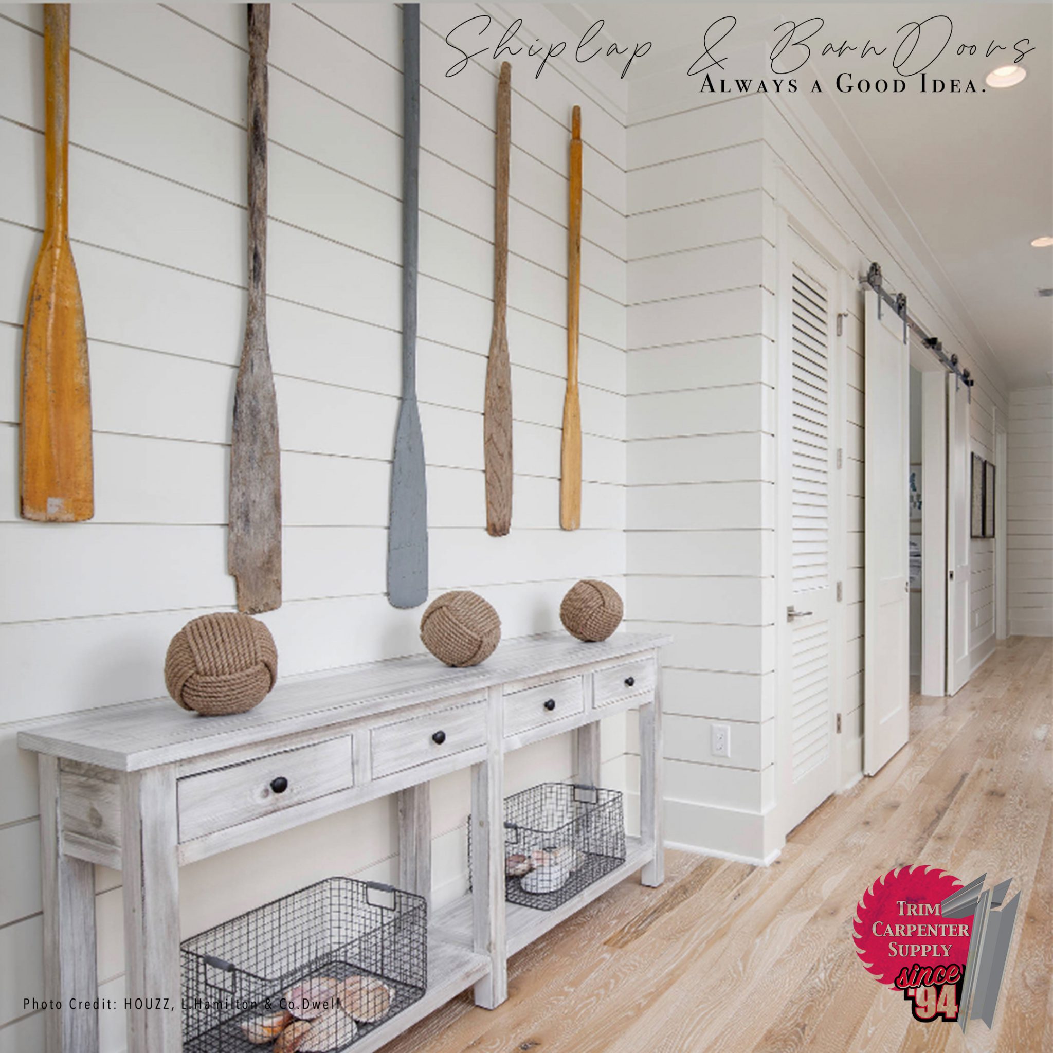Shiplap & Barn Doors - Trim Supply